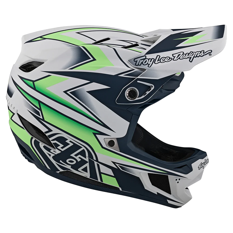 Troy Lee Designs D4 Composite MIPS Volt Helmet in White