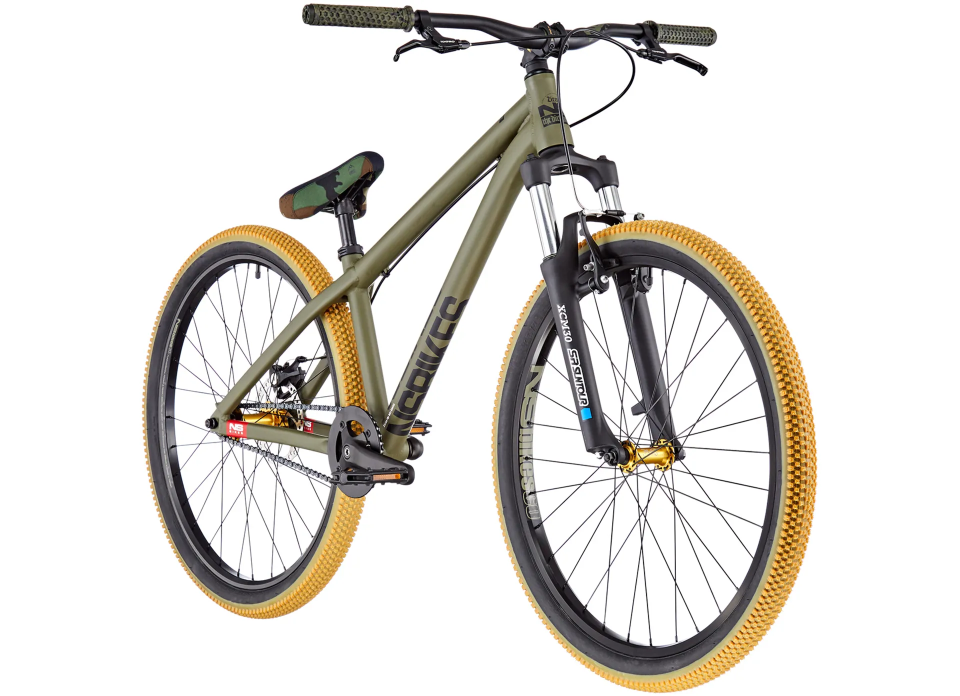 NS Bikes Zircus Dirt Jump Bike Camo