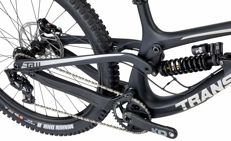 Transition TR11 V2 Carbon DH Frame Set Black Chrome