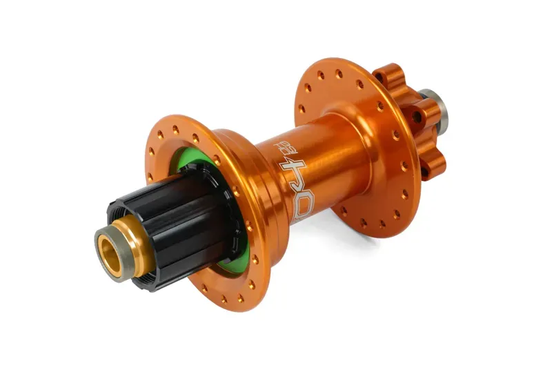 Hope DH Pro 4 32H 150mm 12mm Rear Hub in Orange