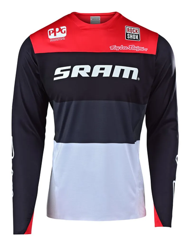 Troy Lee Designs Sprint Elite Sram Jersey Black/Red