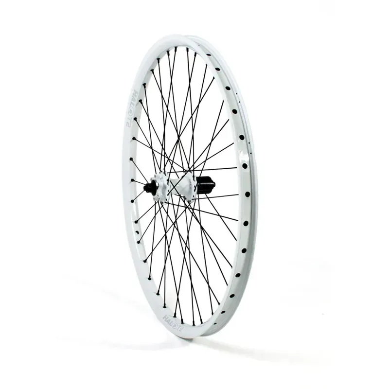 Halo T2 24in Disc 36h Shimano Rear Wheel in White
